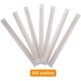 Individually Paper Wrapped Wooden Coffee Stirrers 7 Inch Pack 500 ...