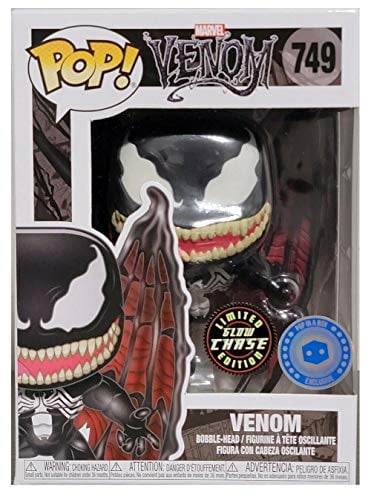 Funko POP! Marvel CHASE Venom #749 [Winged] [Glows in the Dark ...