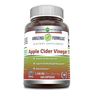 Livingood Daily Apple Cider Vinegar Pills - 1500mg ACV Capsules With ...