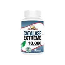 Catalase Extreme 10,000, 60 Capsules - Enzyme Replenisher, Hair ...