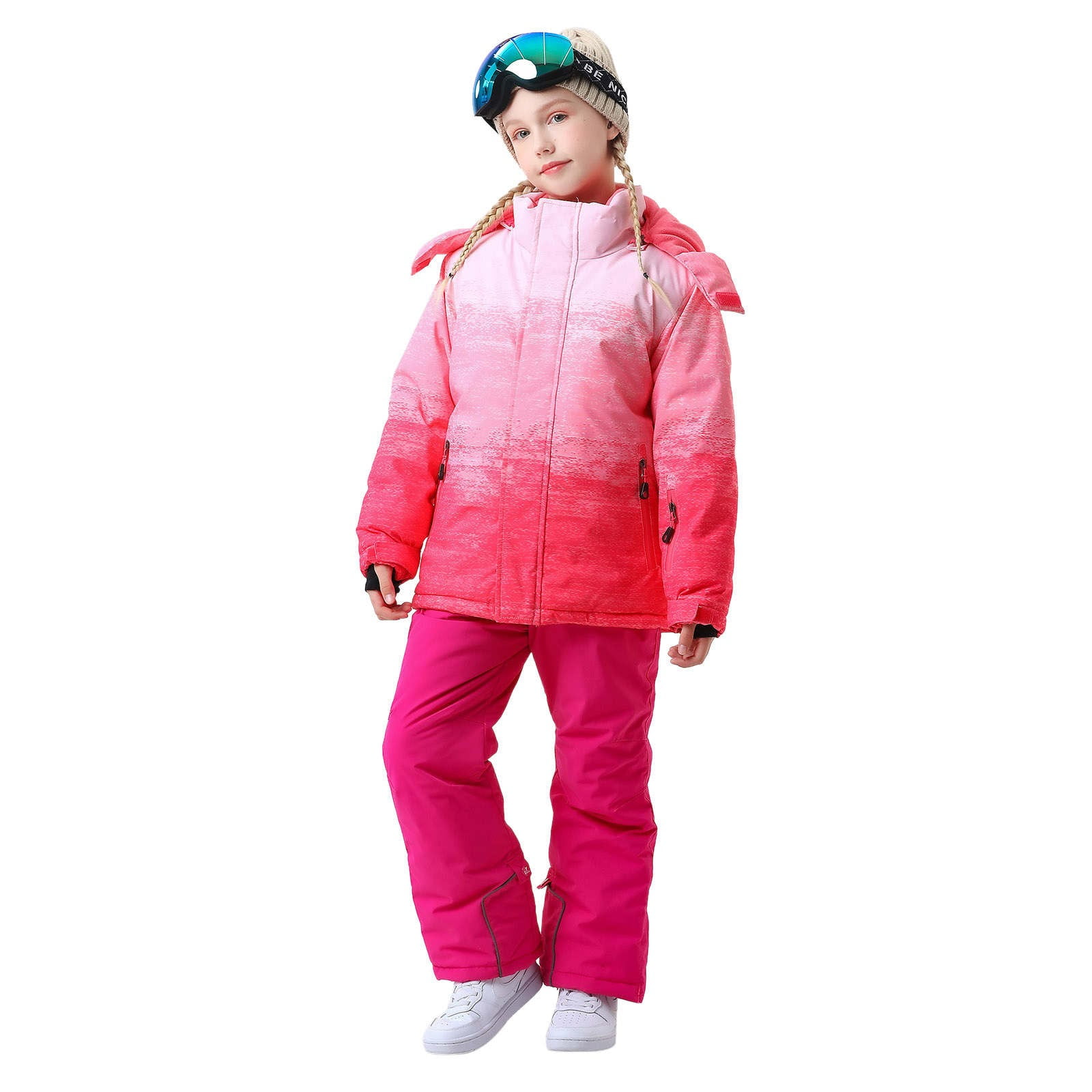 Click here for Sgmvnu Girls Ski Snowsuit Boys Windproof Waterproo... prices