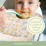 Upward Baby Food-Catching Disposable Bibs - 36-Pack - 6m+ Unisex ...