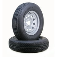 Loadstar Bias Tire and Wheel (Rim) Assembly ST215/75D-14 5 Hole C Ply ...