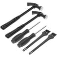 Eease 2 Sets of Digging Hammer Chisel Brush Archaeological Excavation ...