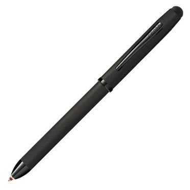 Cross Tech3+ Retractable Ballpoint Pen, Chrome Barrel, Black/Red Ink ...