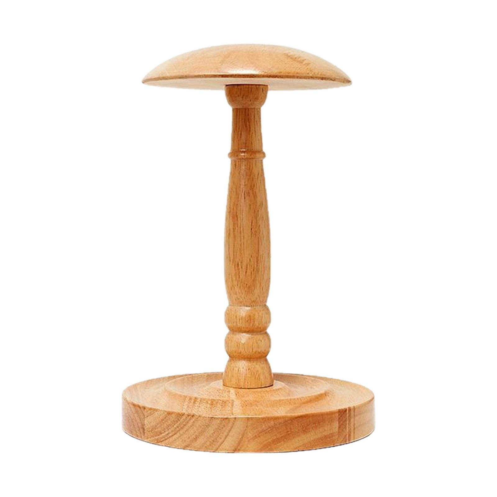 Wood Hat Stand Ball Cap Display Holder Display, Jewelry Display Riser ...