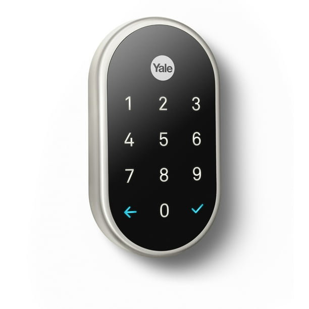 Nest x Yale Lock (Satin Nickel) with Nest Connect - Walmart.com