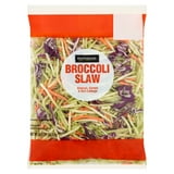 Marketside Broccoli Slaw, 16oz, Fresh Julienne Broccoli Carrots Red ...