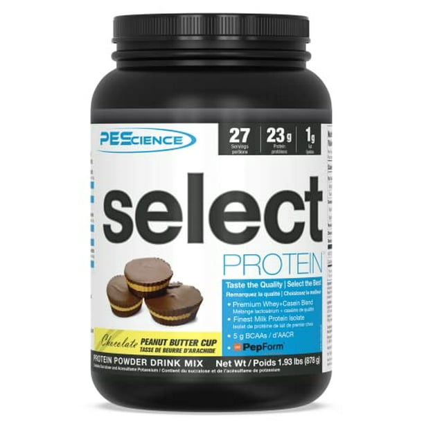PEScience Select Low Carb Protein Powder, Chocolate Peanut Butter Cup ...
