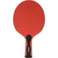 JOOLA Linus Weatherproof Indoor/Outdoor Table Tennis Racket, Red ...