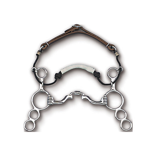 Myler 3Ring Combo Bit Correctional Port Barrel - Walmart.com