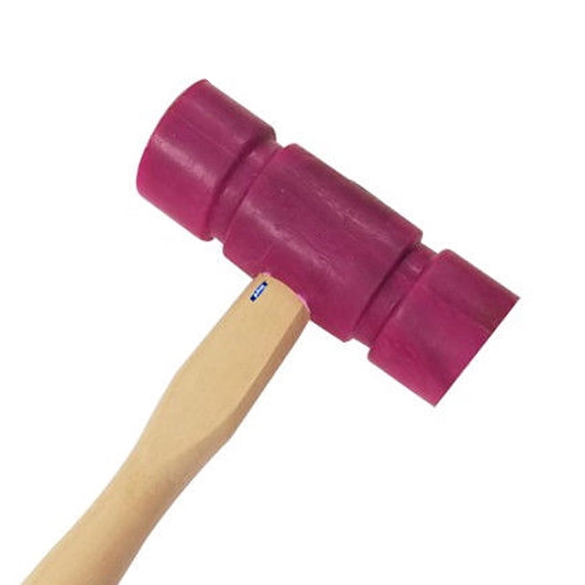 Pink Plastic Mallet 1-1/4” X 3-3/4” Non Marring Jewelry Making Hammer ...