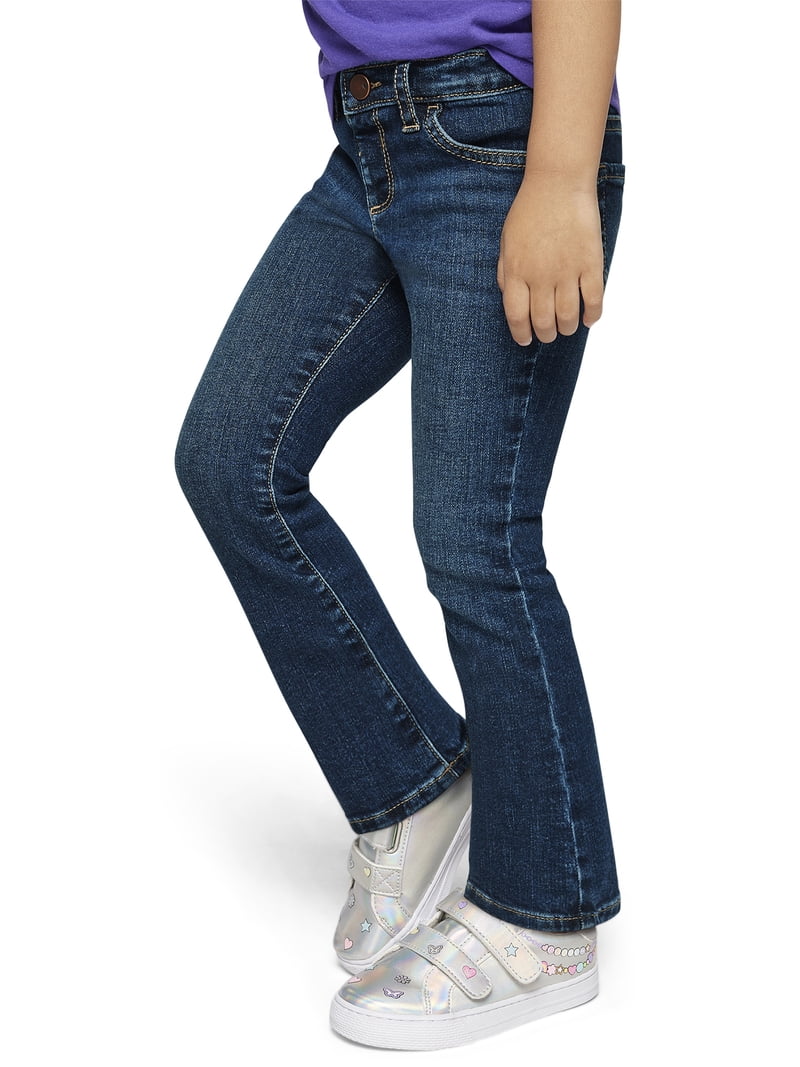 THE CHILDREN'S PLACE GIRLS JEANS BOOTCUT VICTORY BLUE WASH SZ 16 PLUS NWT