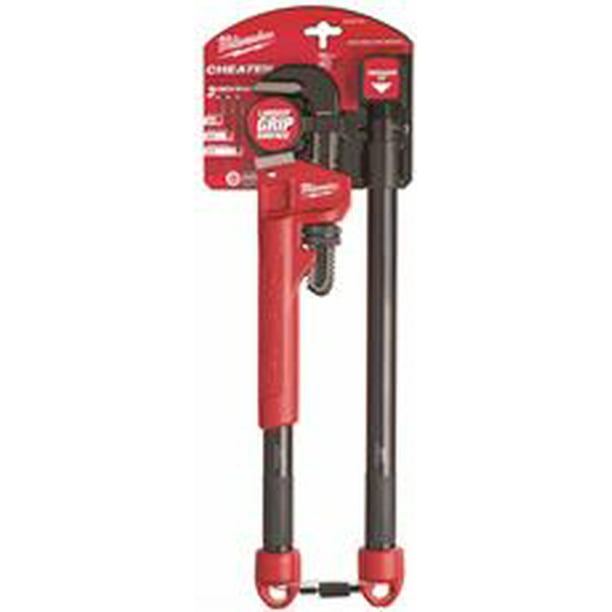 Milwaukee Cheater Adjustable Pipe Wrench - Walmart.com