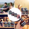 Amosfun 4Pcs Drinks Sleeves Neoprene Insulated Reusable Beverage Covers ...