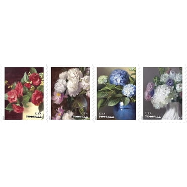 Garden Beauty Forever USPS Postage Stamps Book of 20 US Postal First ...