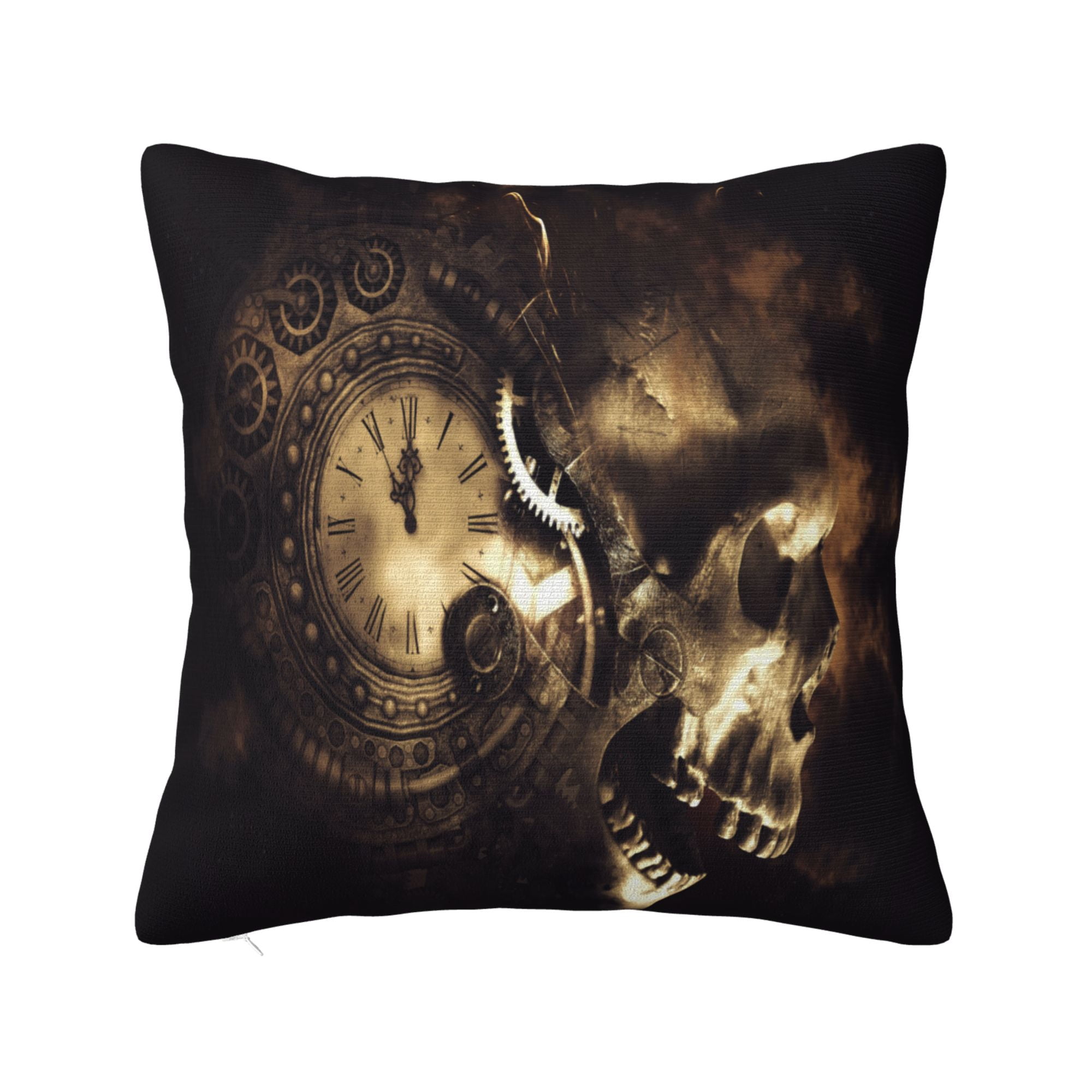ZICANCN Decorative Throw Pillow Covers , Steampunk Skull Death Machine ...