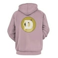 Dogecoin Logo Hoodies for Men Women, Pullover Hoodie with Kangaroo ...
