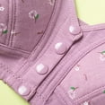 Bsdjilfg 3 Pcs Bras For Big Breasted Women No Wire Full Support Front