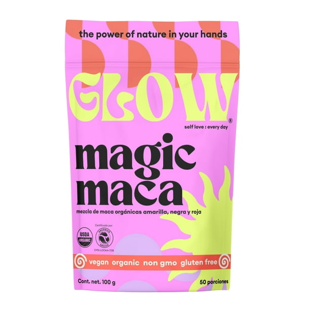 Maca Mix Orgánica 100 g en Polvo GLOW Superfoods | Bodega Aurrera en línea
