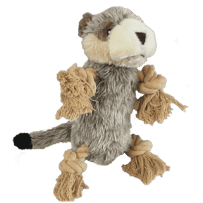 Steel Dog USA Sloth Roper Dog Toy Featuring Rope Limbs, Squeaker and ...