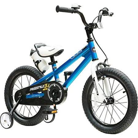 RoyalBaby Kids Bike Boys Girls Freestyle BMX Bicycle with Training ...