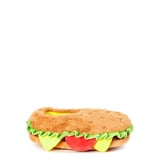 Wonder Nation Cheese Burger Slippers (Little Boys & Big Boys) - Walmart.com