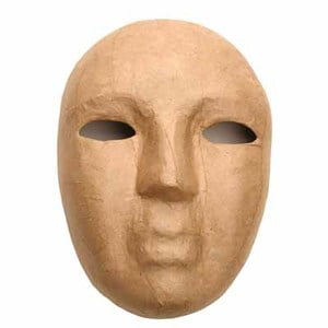 Creativity Street Papier Mache Mask, Half-Mask - Walmart.com