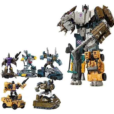 Transformer Toys G1 Bruticus 5in1 Combiners Model Car Robot KO Version ...
