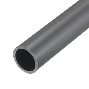 PVC Rigid Round Pipe 45.2mm ID 50mm OD 330mm/13" Light Blue High Impact ...