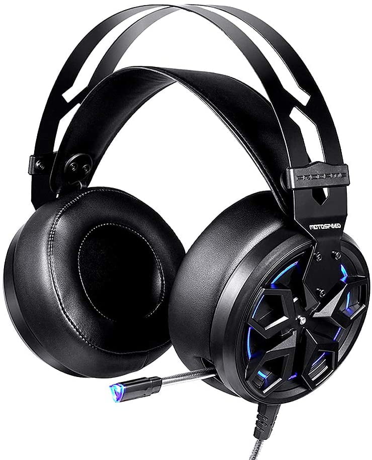 Motospeed H60 Wired Gaming Headset 7.1-Channel 3D Virtual Sound Effect ...