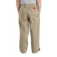 Dickies Girls School Uniform Slim Fit Straight Leg Stretch Twill Pants ...