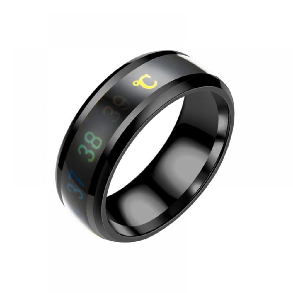 Multifunctional Waterproof Temperature Sensor Smart Ring Finger Wear ...