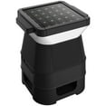 Monster MNSOL-BLK SOLARA Solar-Powered Indoor/Outdoor Bluetooth Speaker ...