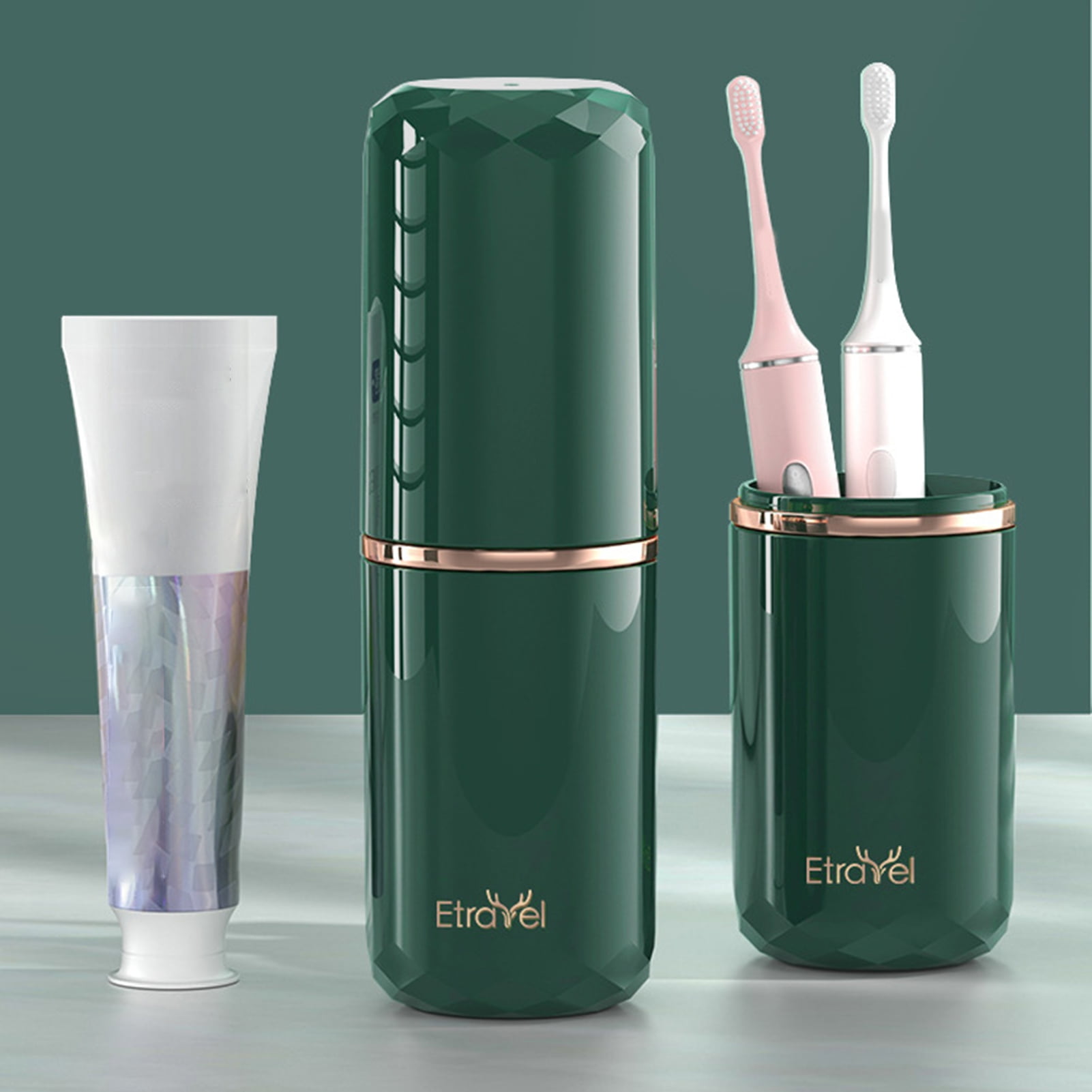 Hadanceo Toothbrushes Case No Odor Good Grip Toothbrush Holder ...