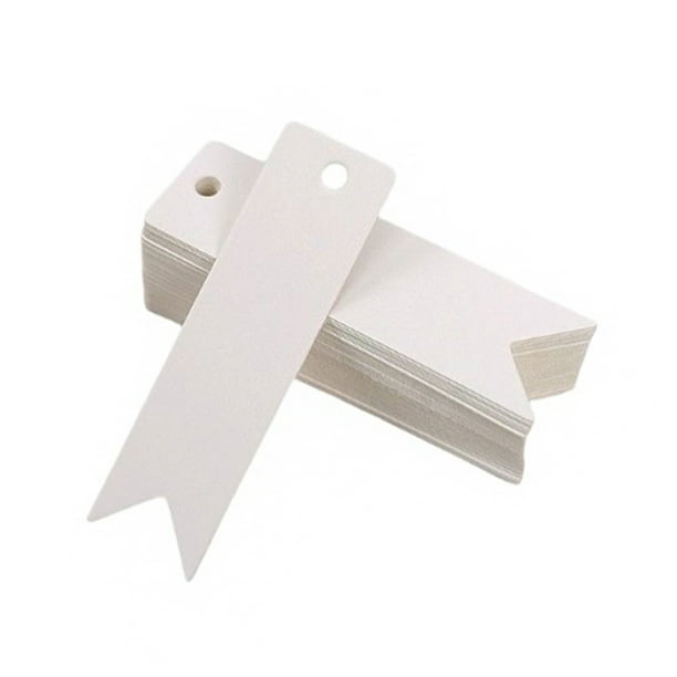 Sonducket 100 Uds. Etiquetas de papel Kraft, tarjetas colgantes, ropa ...