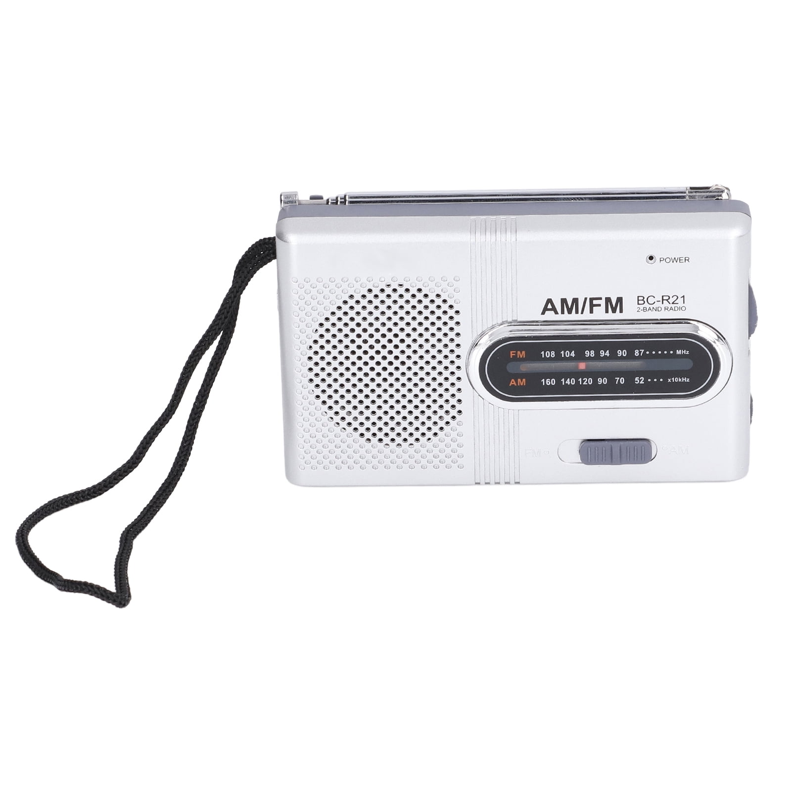 Radio AMFM, mini radio AM FM, mini radio de bolsillo, diseño fácil de ...