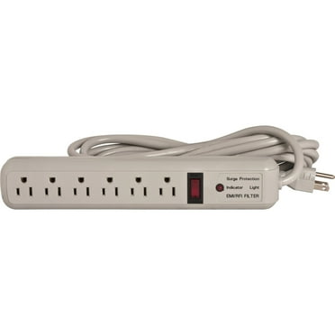 Compucessory, CCS28953, Laptop Surge Protector, 1 Each, White - Walmart.com