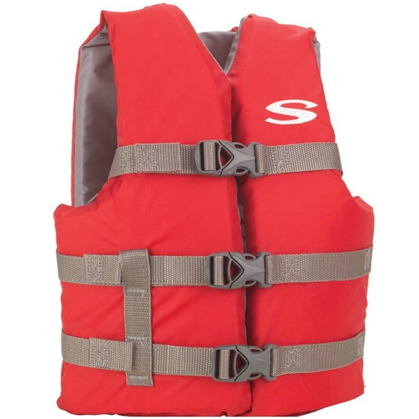 COLEMAN Stearns Classic Series Youth Red Life Jacket Flotation Vest ...