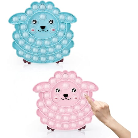 IGUOHAO Pop Bubble Sensory Fidget Toy Pack, Sheep Silicone Squeeze ...