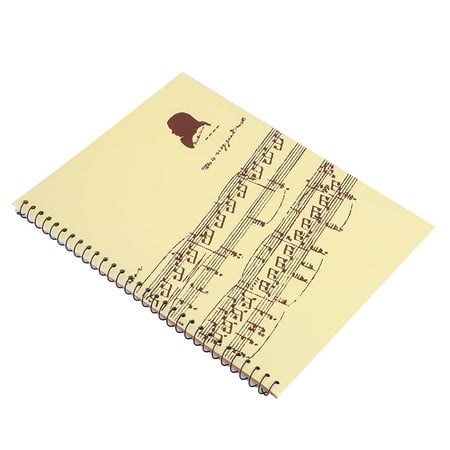 Notebook,50 Pages Musical Notation Stave Notebook Musical Notation ...