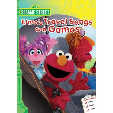 STUDIO DISTRIBUTION SERVI SESAME S-ELMOS TRAVEL SONGS & GAMES (DVD/FS ...
