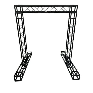 Black Arch Truss Combo Kit 7.6 ft. Height 5 ft. Width+DJ Facade W/40 ...