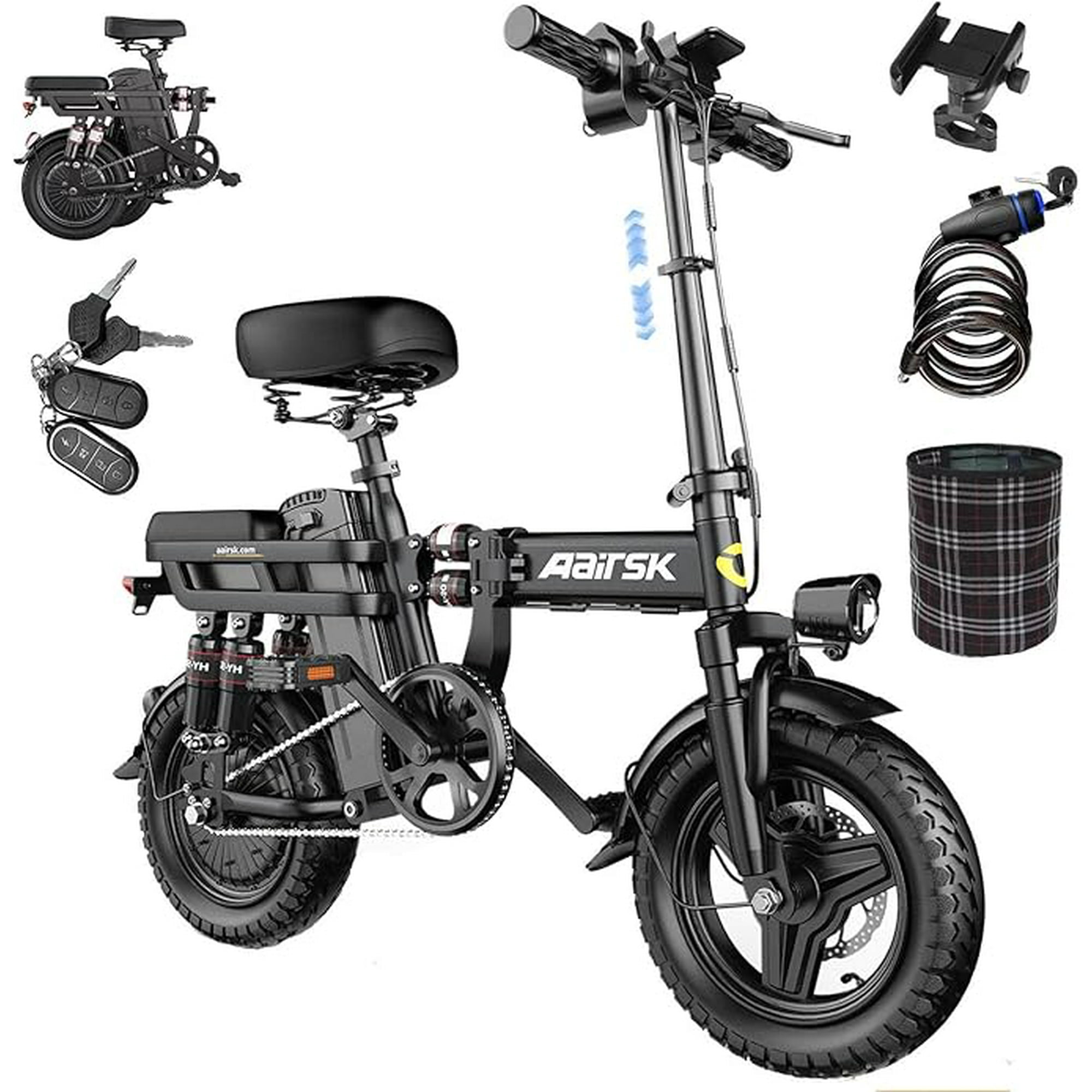 Click here for Aairsk Ebikes For Adults Teens  14 Inch Foldable E... prices
