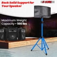Heavy-Duty Speaker Stand Pair (2PK) - Adjustable 40" to 72" Height ...