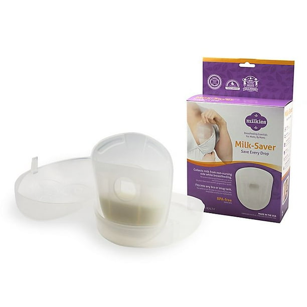 Milkies Milk-Saver Breast Milk Collector BPA Free - Walmart.com ...