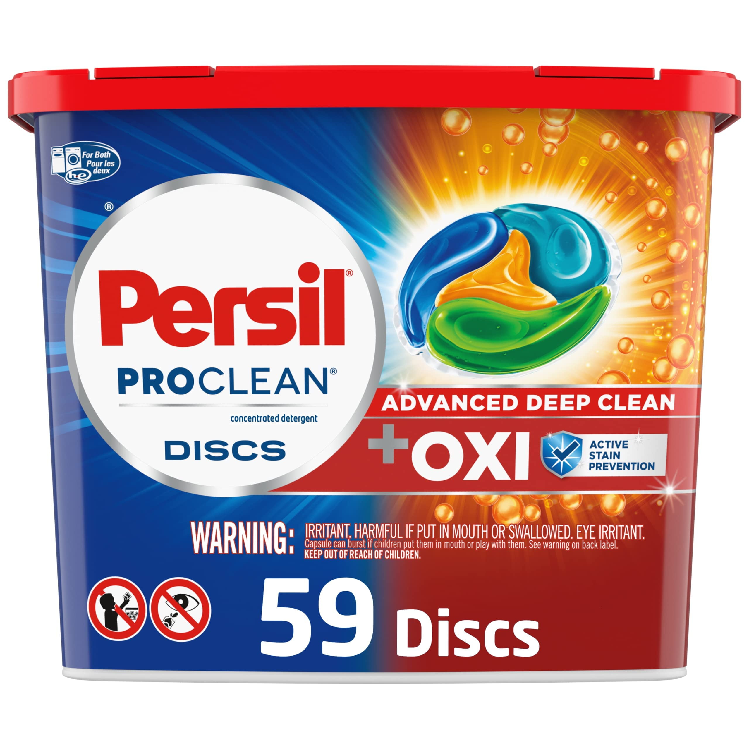 Detergente para ropa Pacs Persil Discs Oxi Power, 59 unidades | Walmart ...