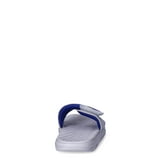 Reebok Boys Dual Density Comfort Slide Sandals with Adjustable Strap ...