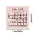 75x75mm Sticky Notes Pad, 50 Sheets Tearable Memo Notes, Portable Self ...