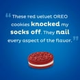 OREO Red Velvet Cream Cheese Flavored Creme Sandwich Cookies, 12.2 oz ...